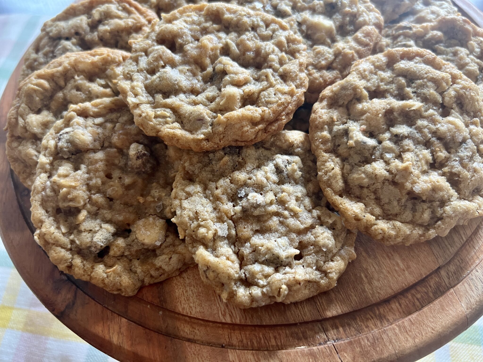 Laura Bush's Famous Cowboy Cookies - Mel and Boys Kitchen
