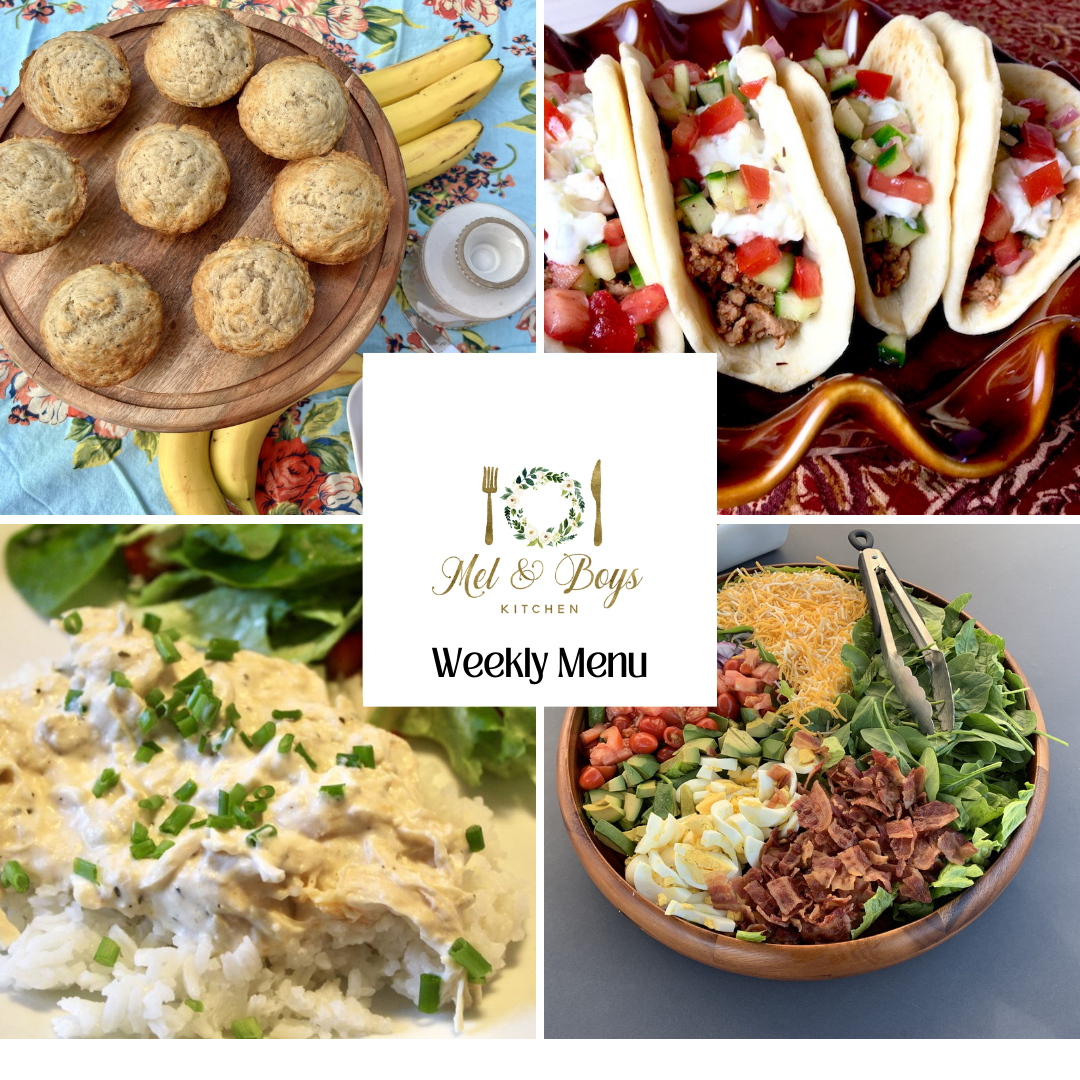 Weekly Menu Plan #12 - Mel and Boys Kitchen