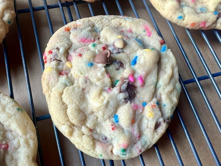 Sprinkles Chocolate Chip Cookies - Mel and Boys Kitchen